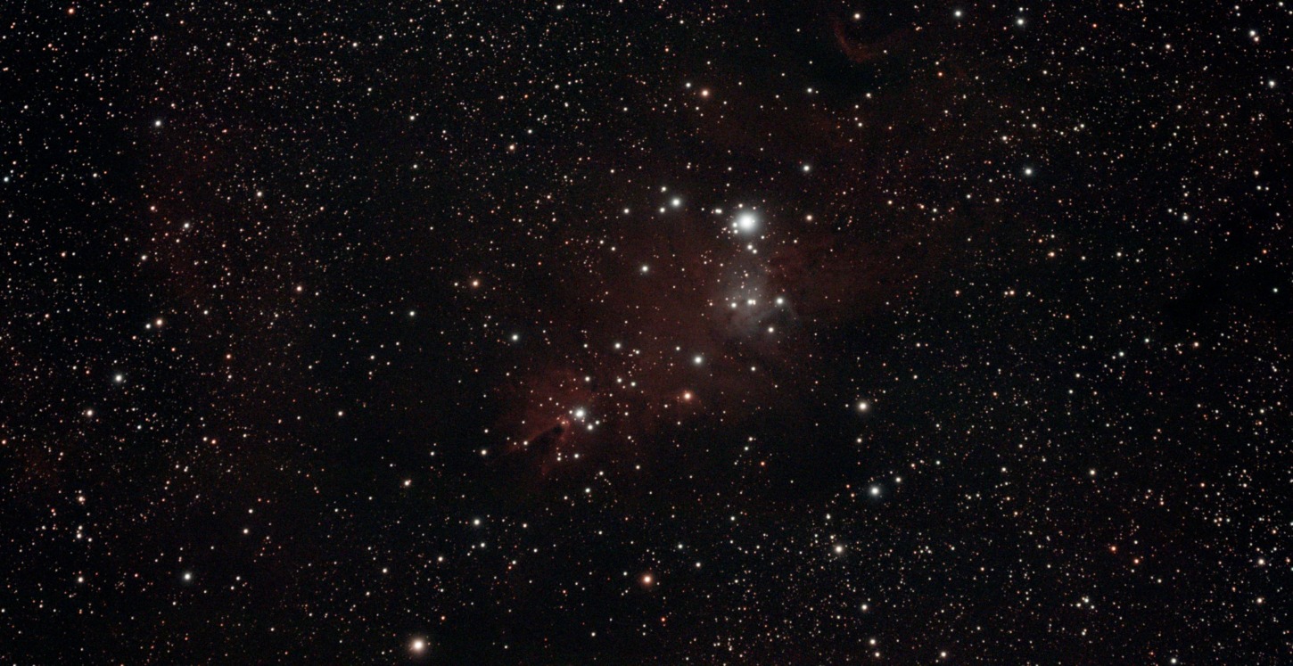 NGC2264：クリスマスツリー星団 – 天体観測